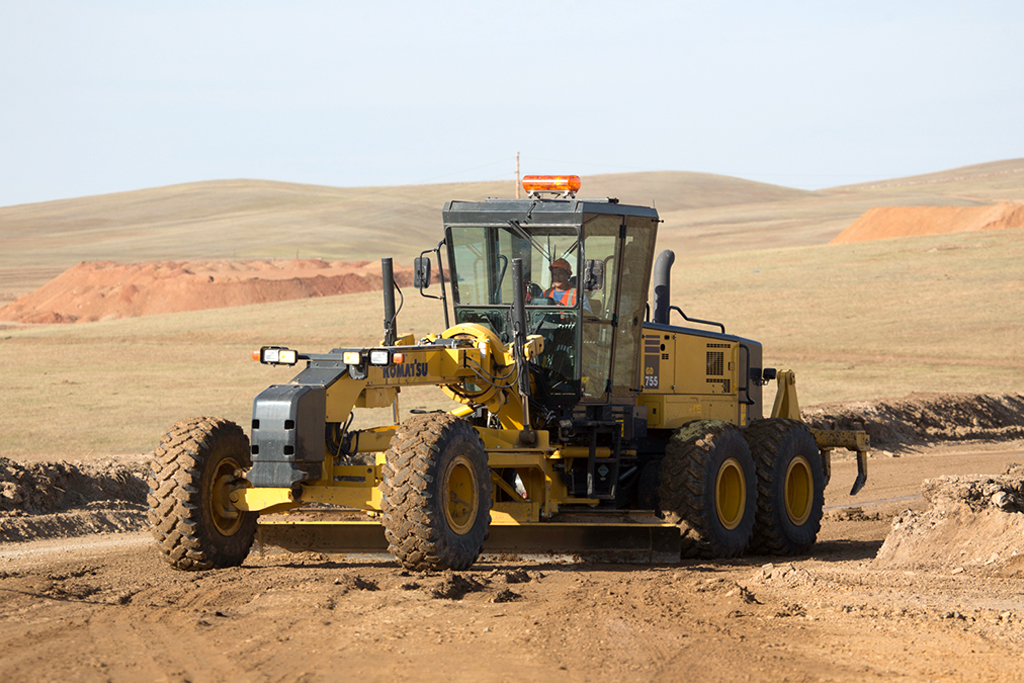 Komatsu GD755-5 Specs | Transwest